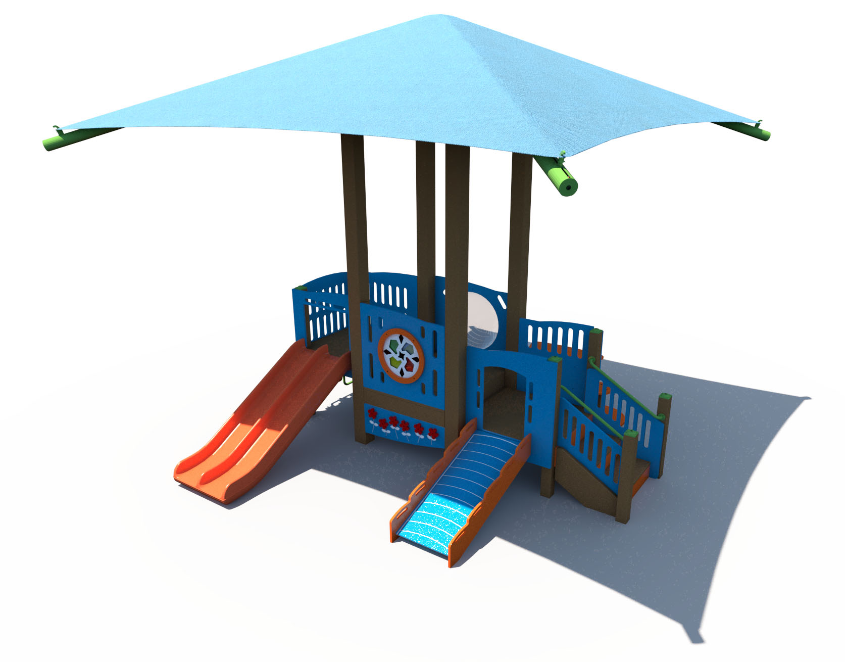 Shaded Toddler Playground